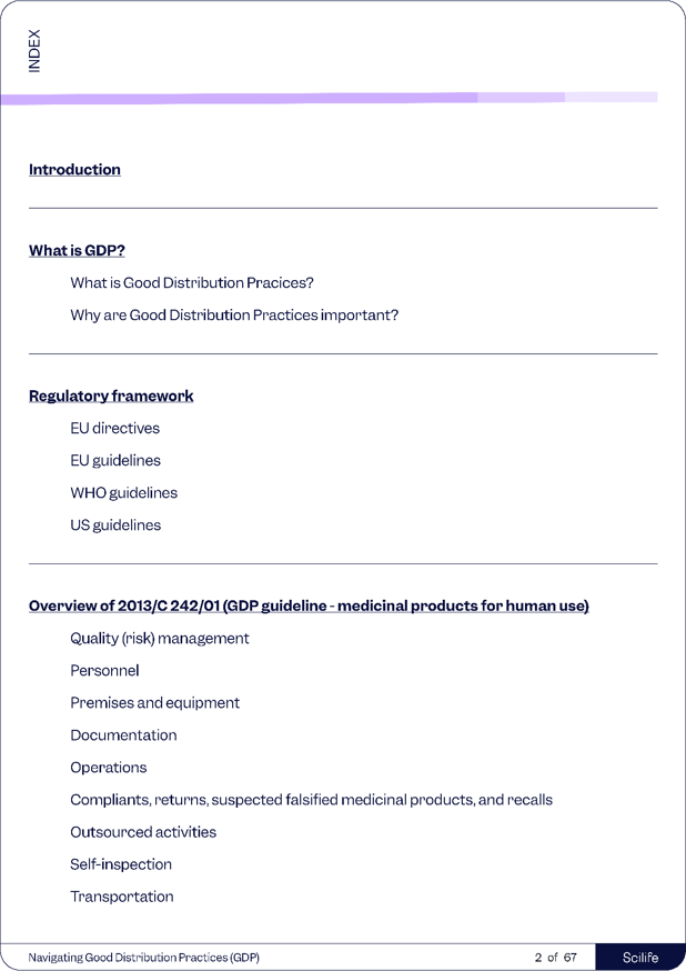 Navigating Good Distribution Practices (GDP) - Handbook