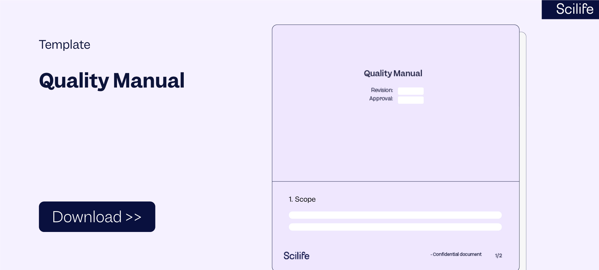 The 5 must-have templates for managing your QMS | Scilife