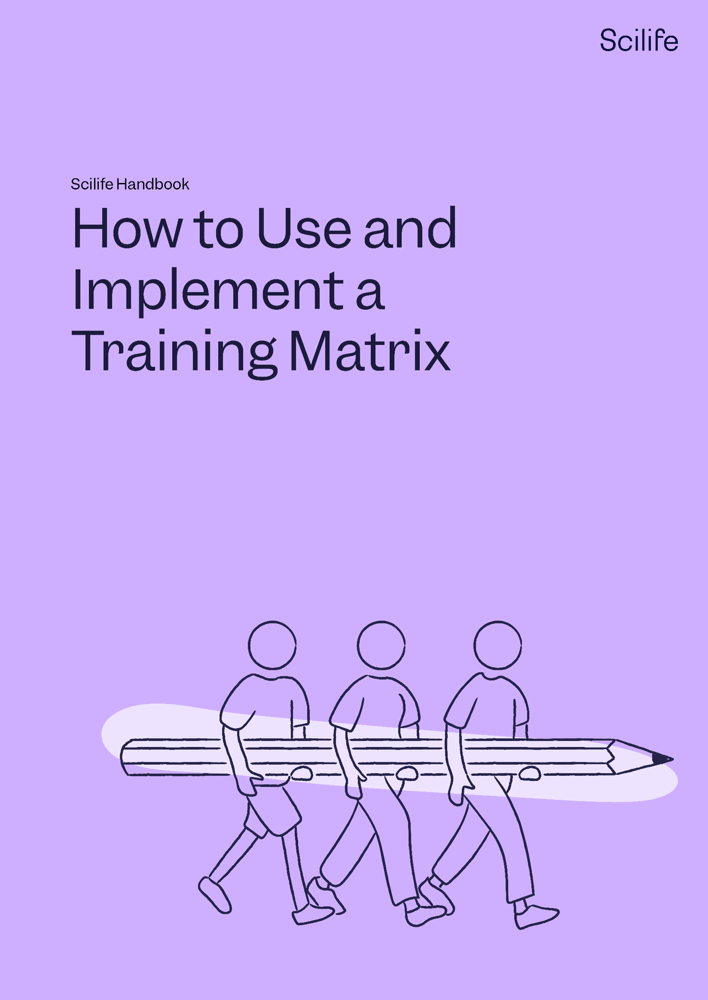 How to use and implement a training matrix - Handbook