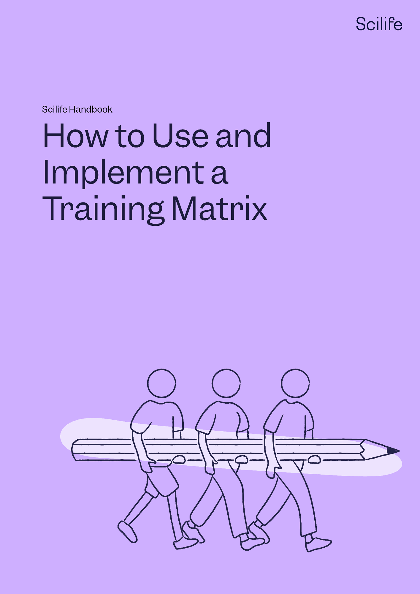 How to use and implement a training matrix - Handbook