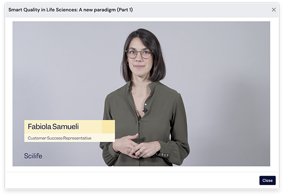 SCILIFE: Smart Quality Software for Life Sciences